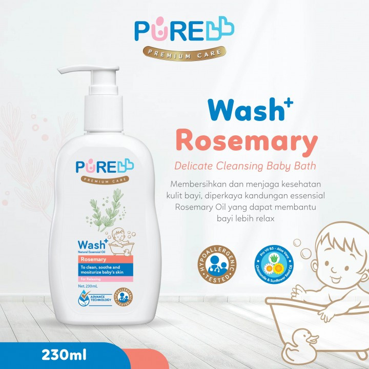 Tododo - PURE BABY WASH ROSEMARY 230ML
