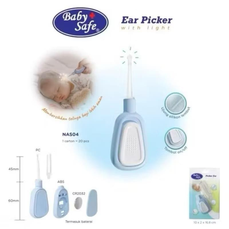 Tododo - BABY SAFE PICKER EAR W/ LIGHT NAS04