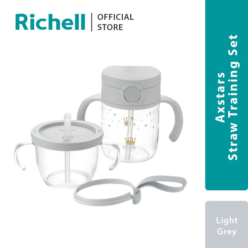 Tododo - RICHELL AXSTARS STRAW TRAINING LIGHT GREY