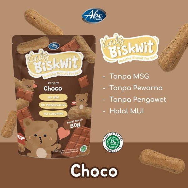 Tododo - ABE FOOD KINDY BISKWIT CHOCO 40GR