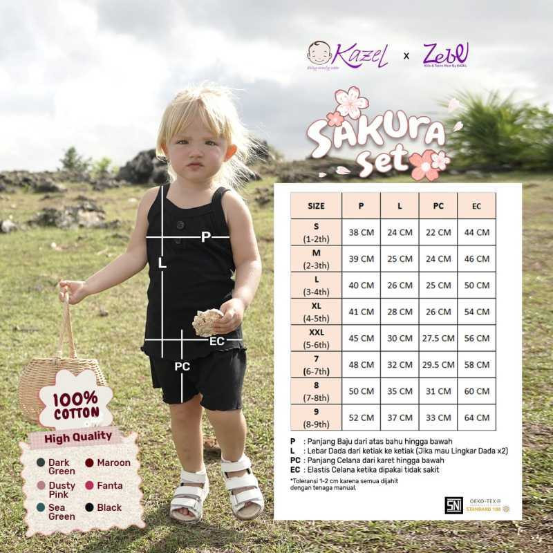Tododo - KAZEL SAKURA SET XXL BLACK