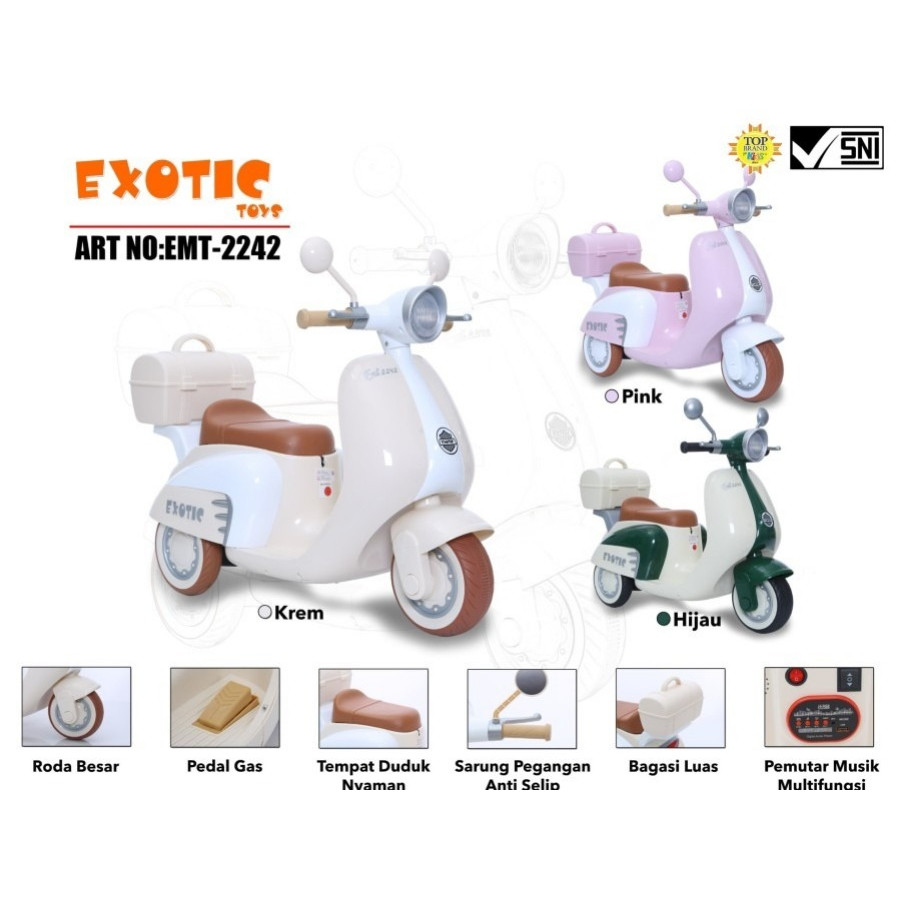 Tododo - PMB MOTOR AKI NUWA NW113 PINK