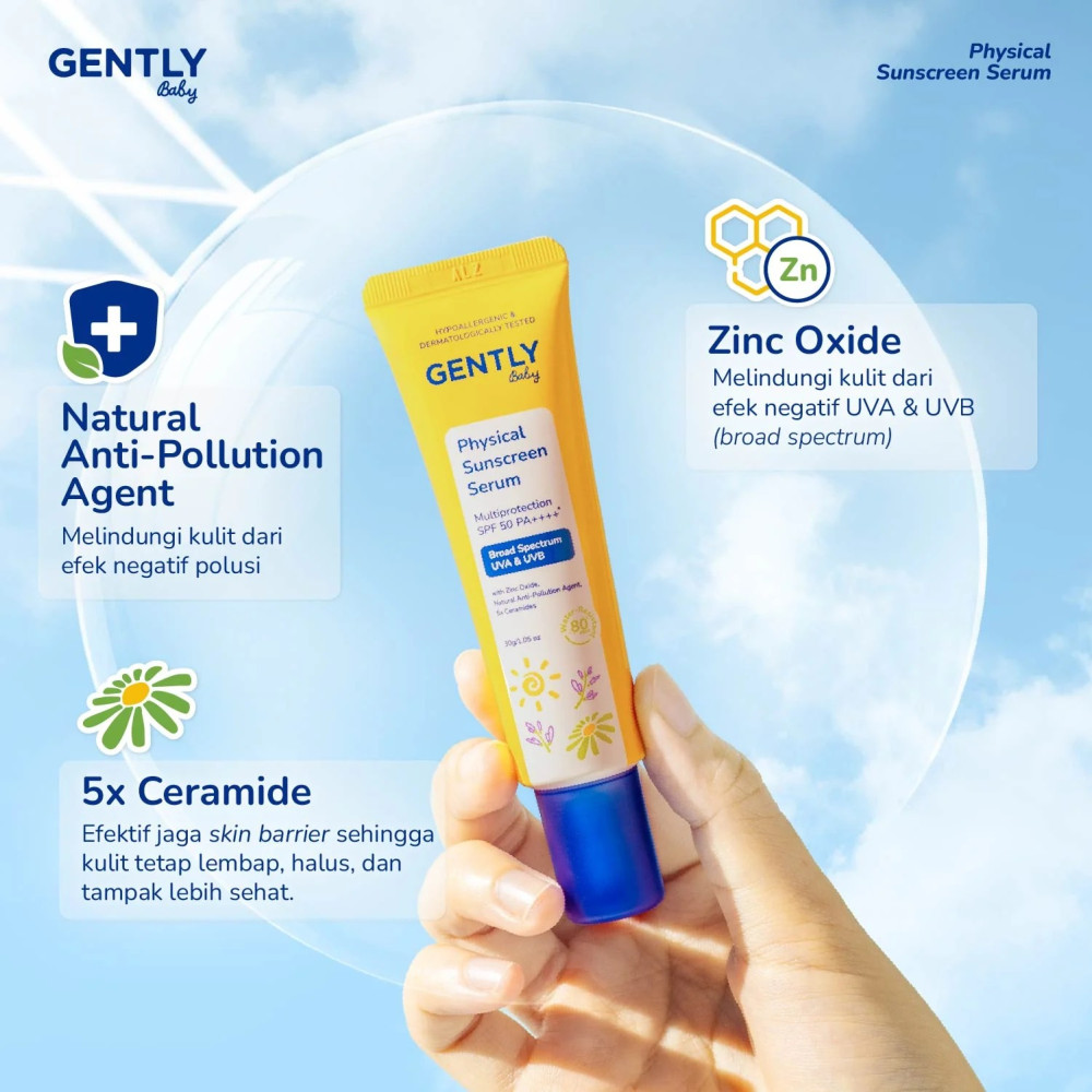 Tododo - GENTLY PHYSICAL SUNSCREEN SERUM SPF 50 PA++++
