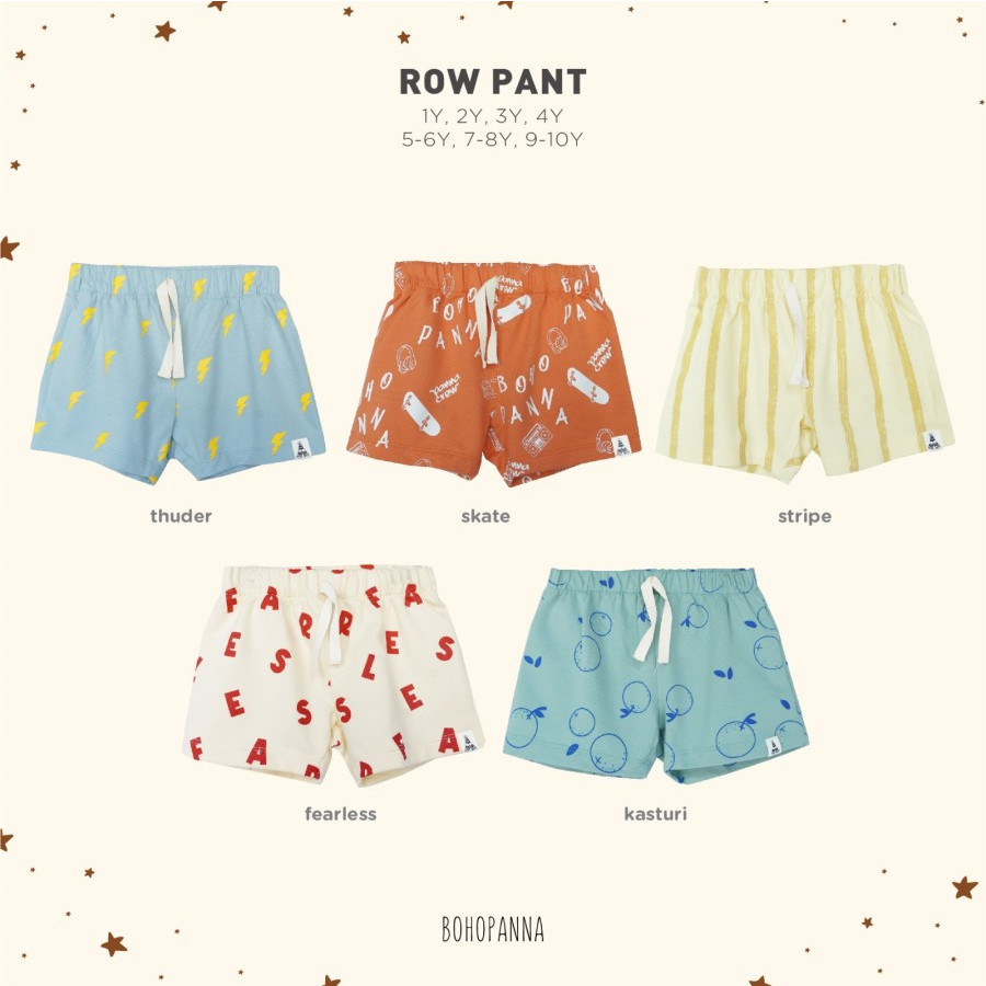 Tododo - BOHO ROW PANTS KASTURI 3Y